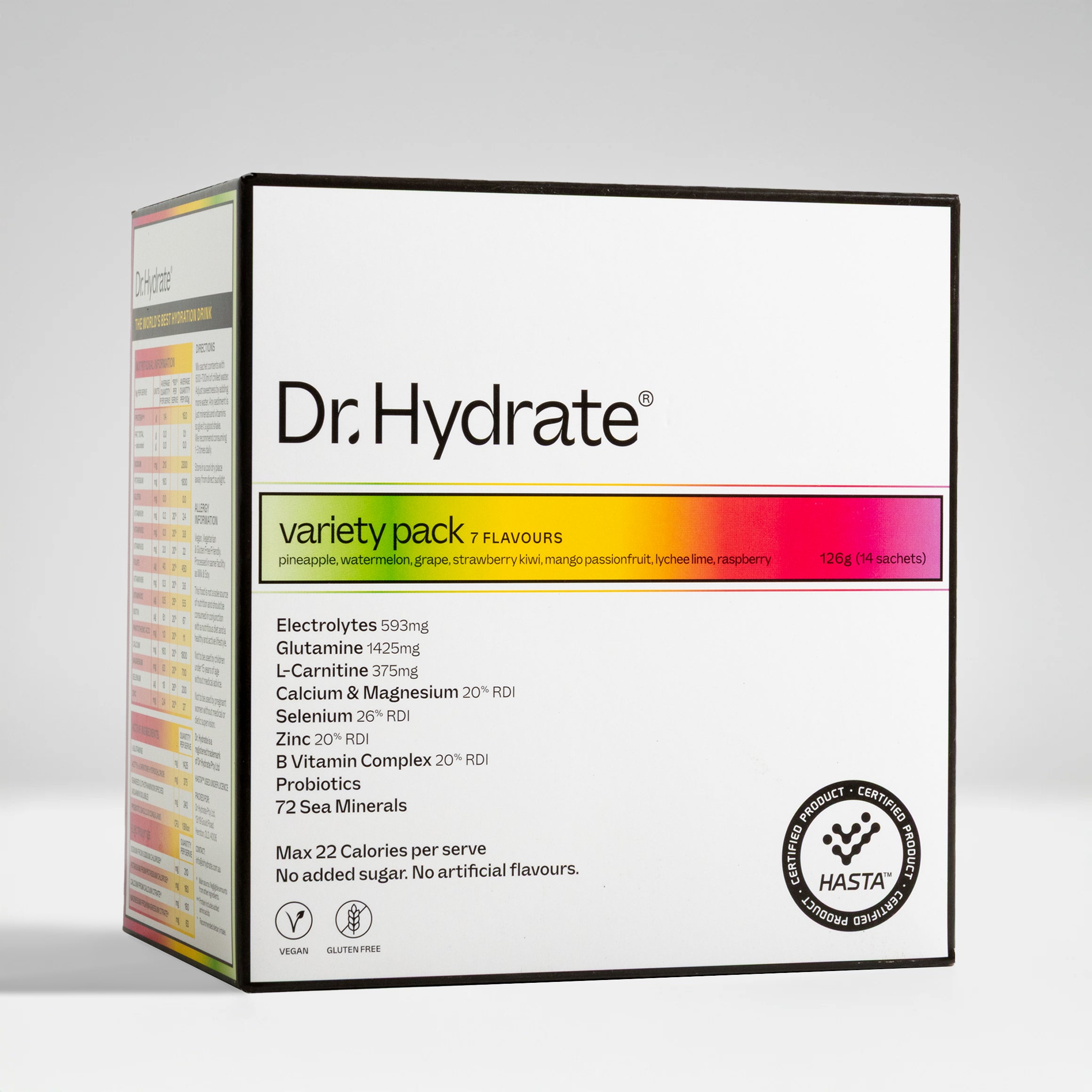 Dr. Hydrate Variety Sachet Pack (7 Flavours)