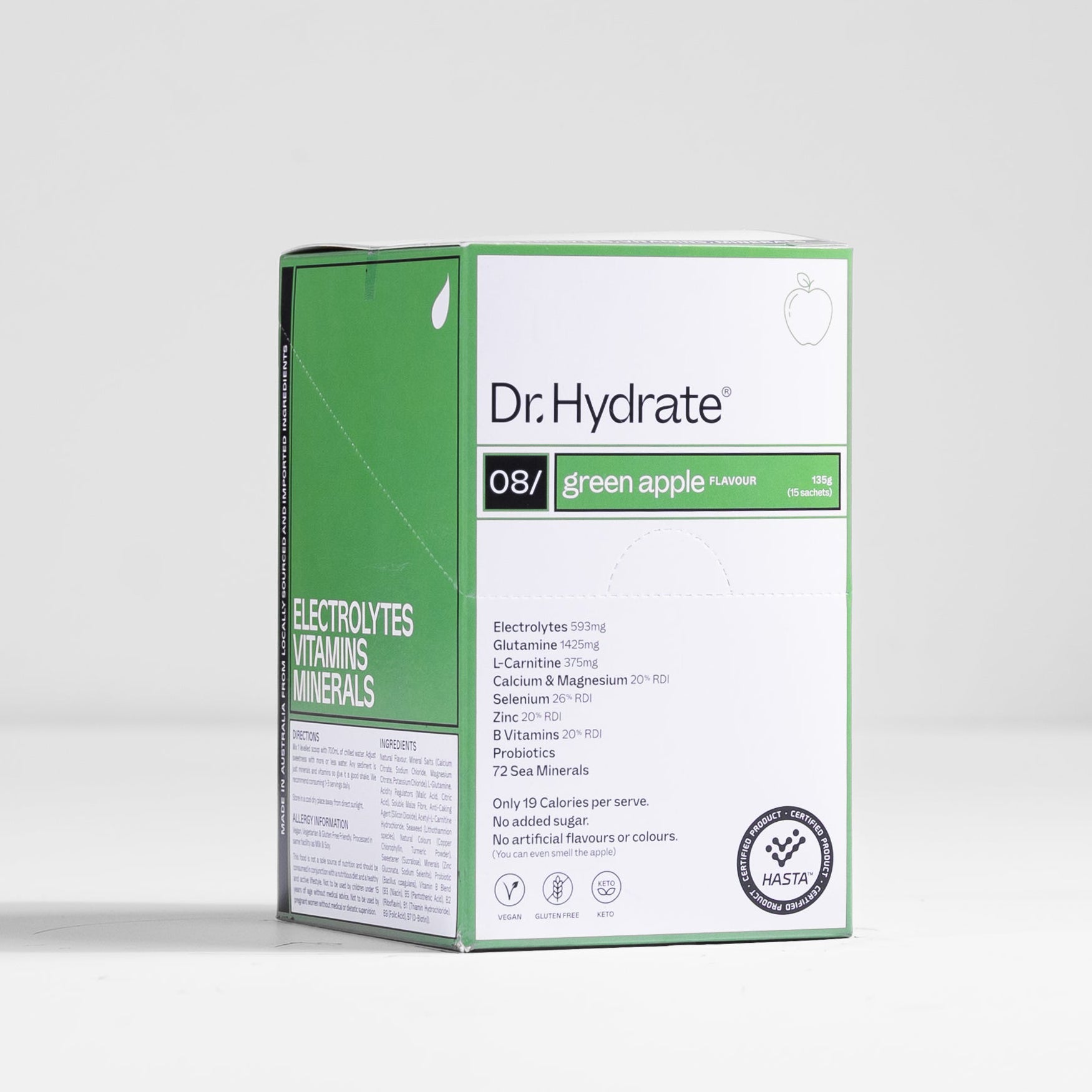 Dr. Hydrate Green Apple Sachet Pack