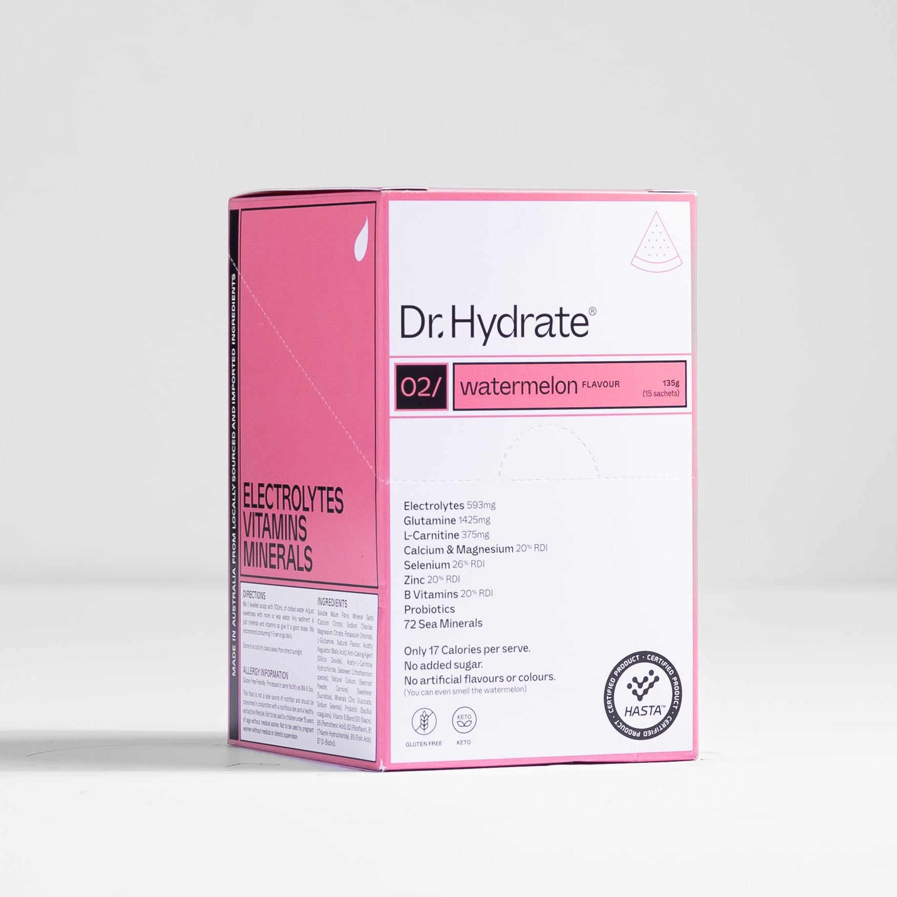 Dr. Hydrate Watermelon Sachet Pack