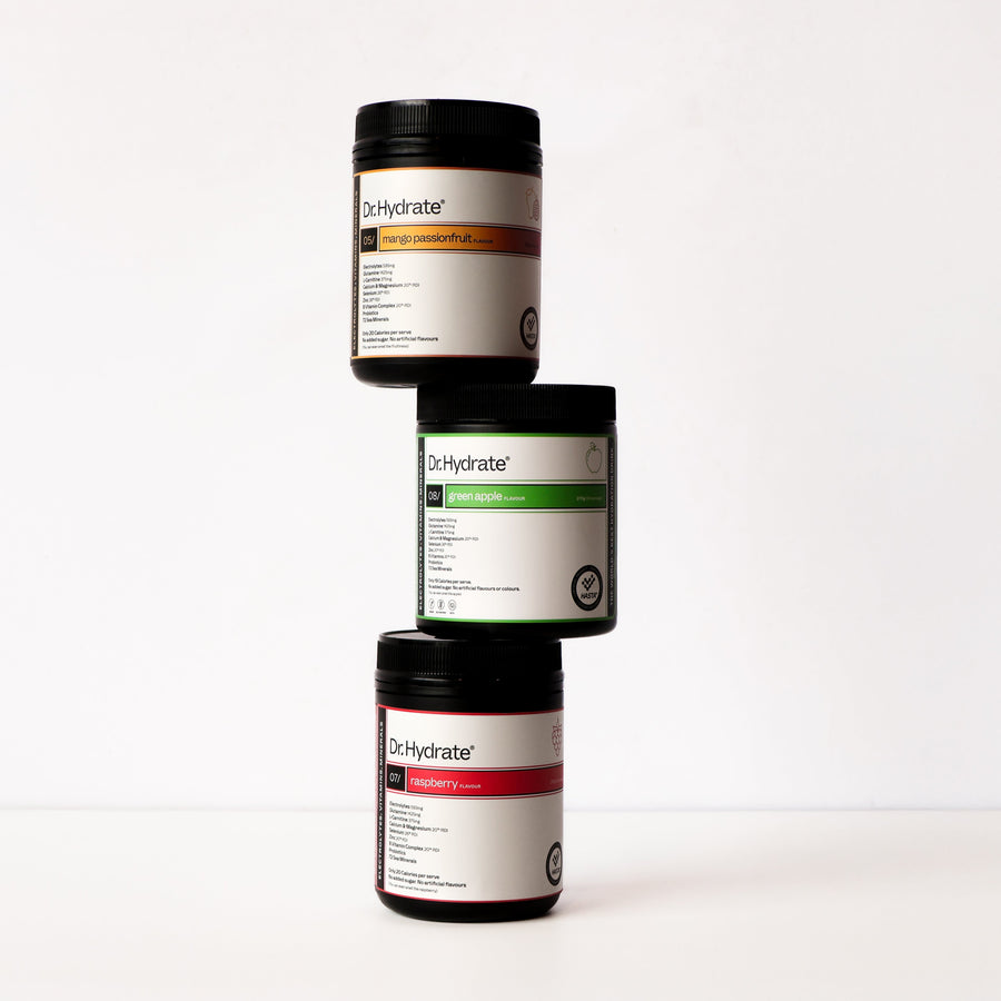 Dr. Hydrate Three Jar Bundle |All-in-One Hydration|No Added Sugar